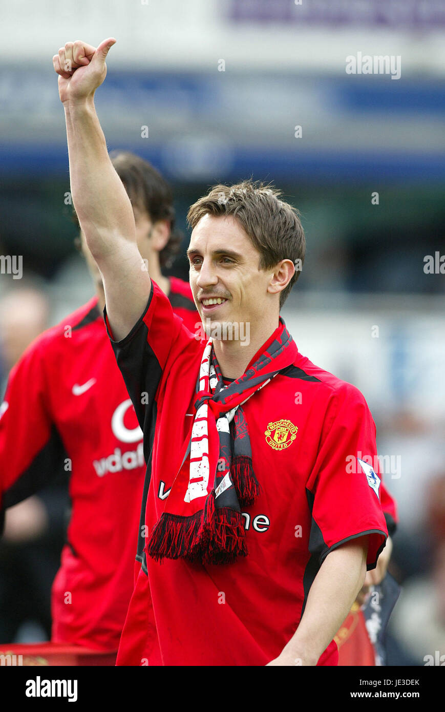 Gary neville manchester united fc hi-res stock photography and images ...