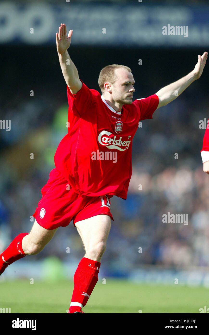 DANNY MURPHY LIVERPOOL FC GOODISON PARK LIVERPOOL ENGLAND 19 April 2003 ...