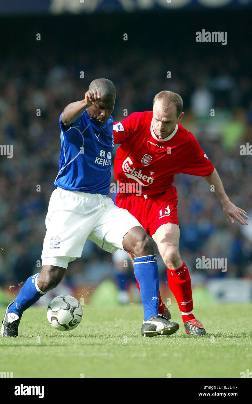 KEVIN CAMPBELL & DANNY MURPHY EVERTON V LIVERPOOL GOODISON PARK ...
