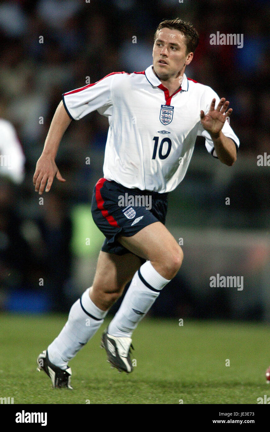 MICHAEL OWEN ENGLAND & LIVERPOOL FC RHEINPARK STADIUM VADUZ ...
