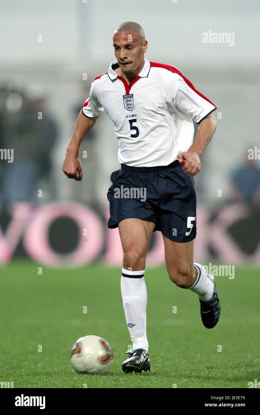Rio Ferdinand 2003 England High Resolution Stock Photography and Images ...