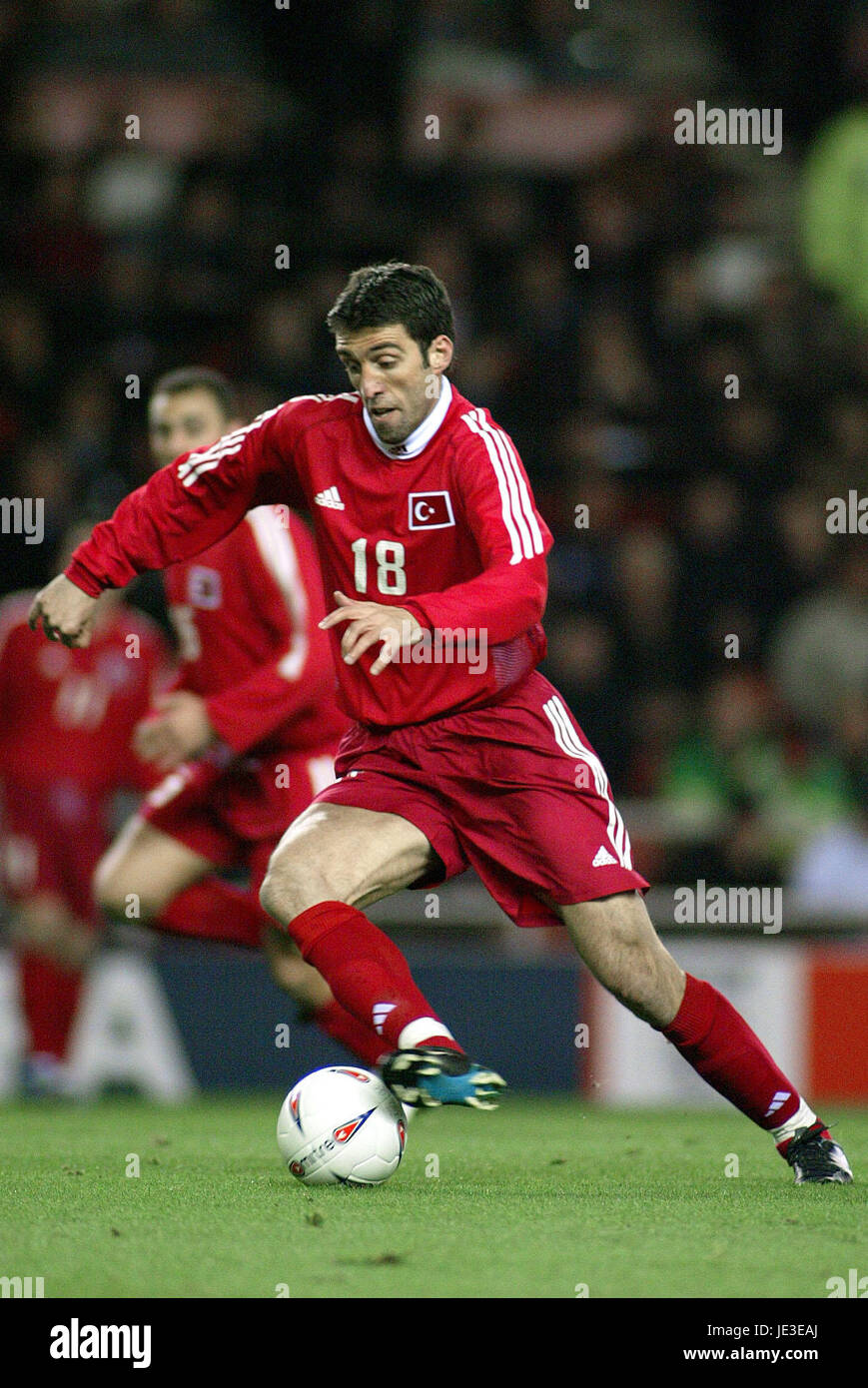 HAKAN SUKUR TURKEY & BLACKBURN ROVERS FC THE STADIUM OF LIGHT ...