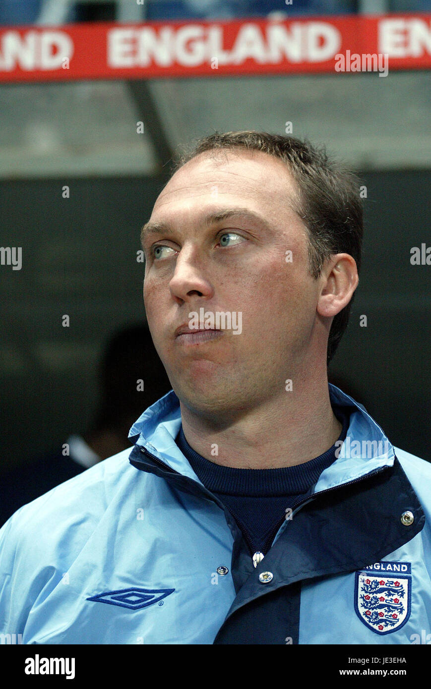 DAVID PLATT ENGLAND U21 COACH ST JAMES PARK NEWCASTLE 01 April 2003 ...