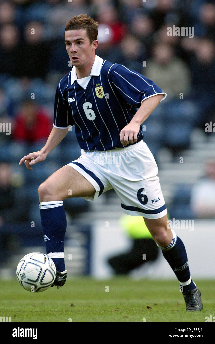 BARRY FERGUSON SCOTLAND & GLASGOW RANGERS FC HAMPDEN PARK GLASGOW ...