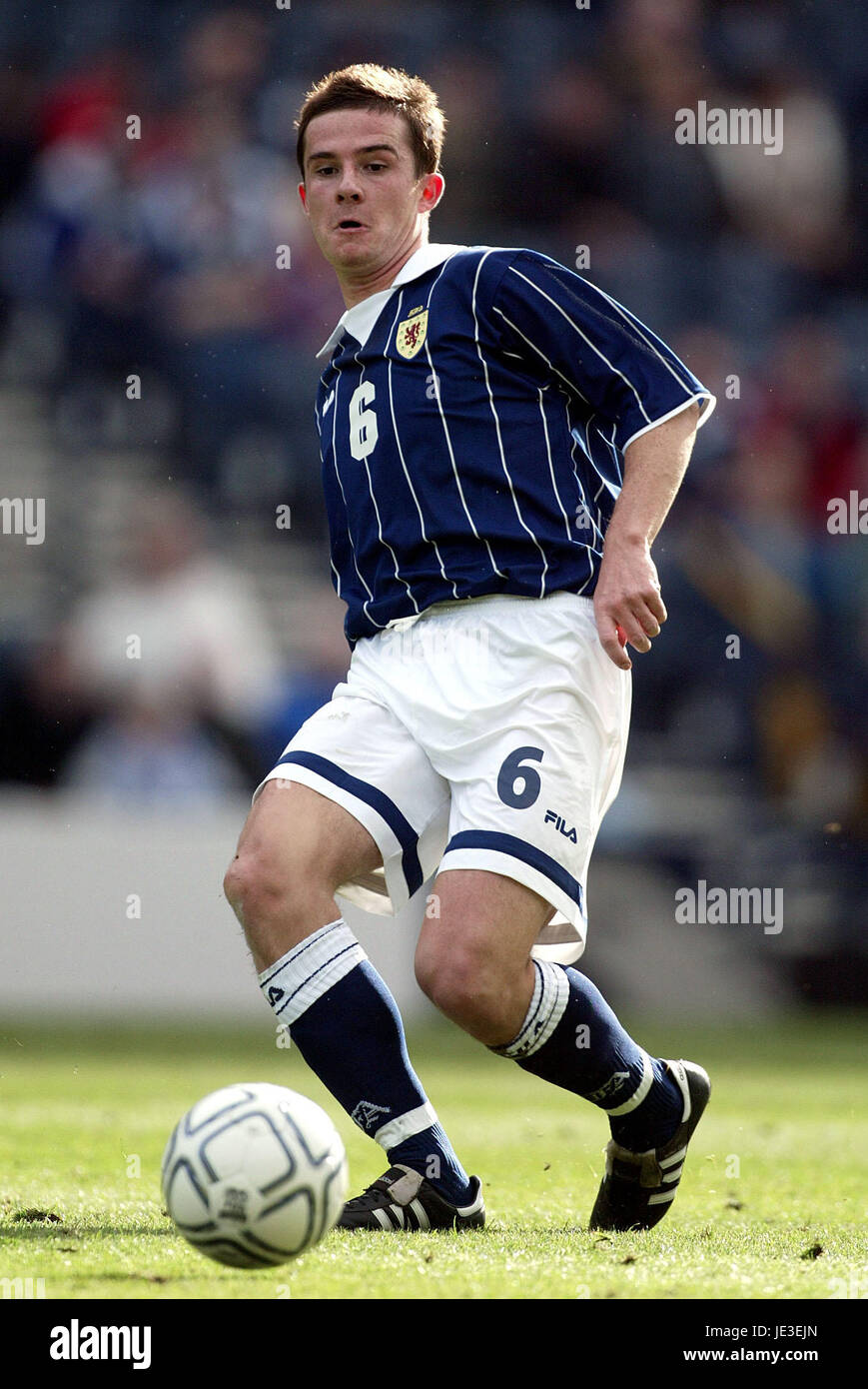 BARRY FERGUSON SCOTLAND & GLASGOW RANGERS FC HAMPDEN PARK GLASGOW ...