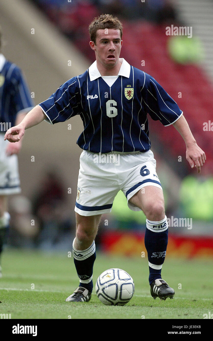 BARRY FERGUSON SCOTLAND & GLASGOW RANGERS FC HAMPDEN PARK GLASGOW ...