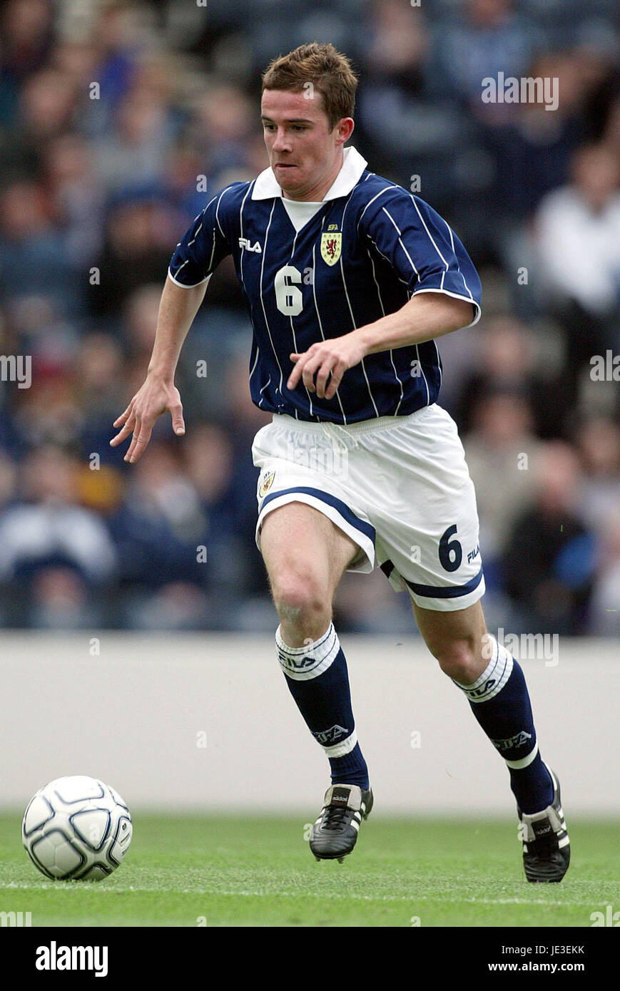 BARRY FERGUSON SCOTLAND & GLASGOW RANGERS FC HAMPDEN PARK GLASGOW ...