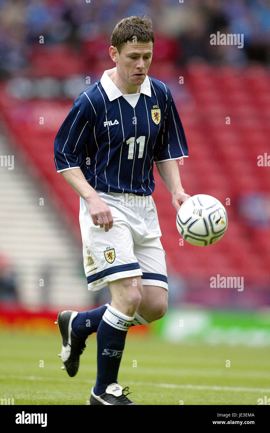 GARY NAYSMITH SCOTLAND & EVERTON FC HAMPDEN PARK GLASGOW SCOTLAND 29 ...
