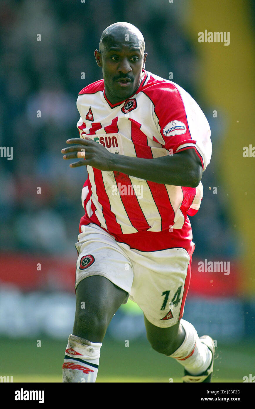 WAYNE ALLISON SHEFFIELD UNITED FC BRAMALL LANE SHEFFIELD ENGLAND 09 ...
