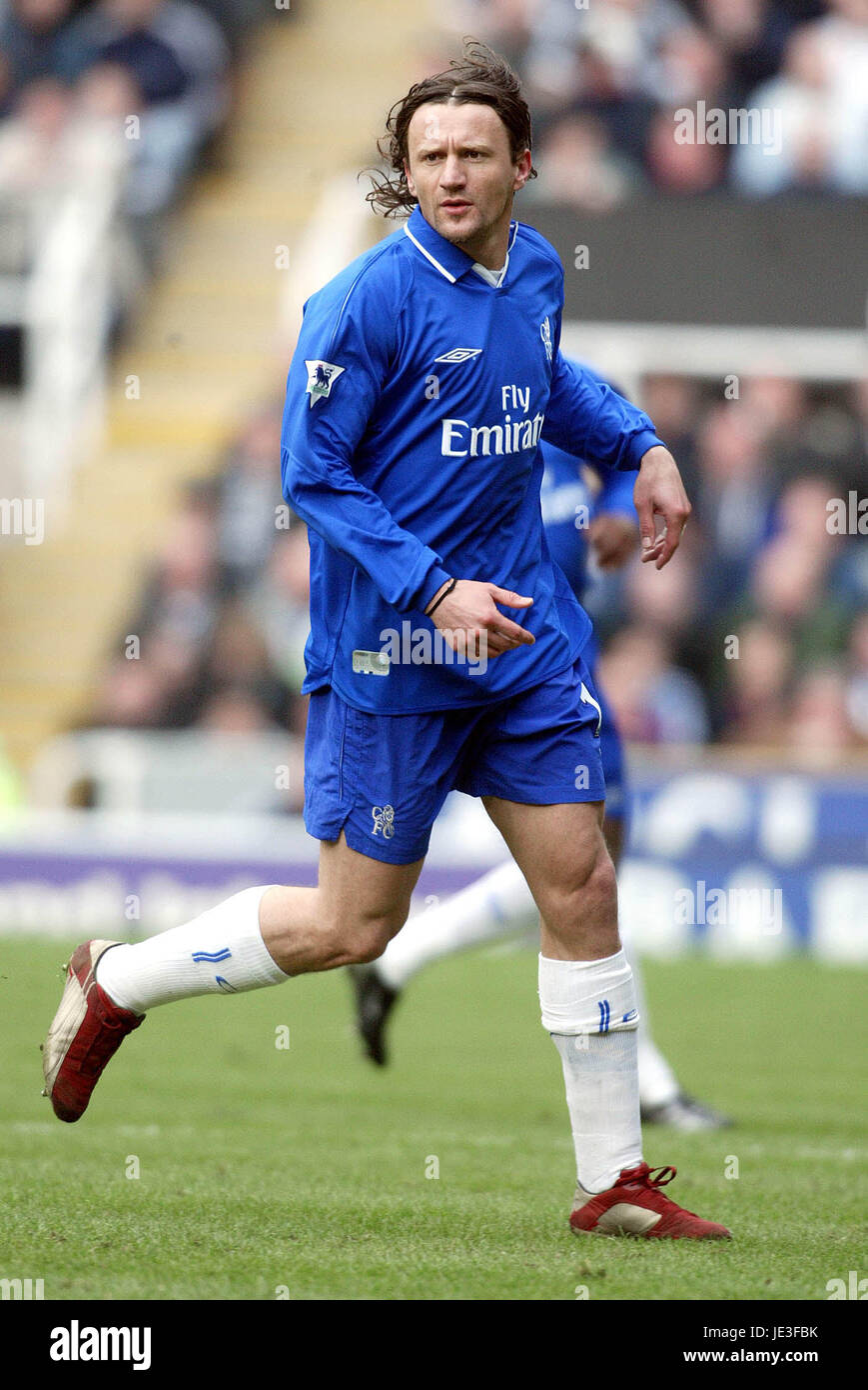 MARIO STANIC CHELSEA FC ST JAMES PARK NEWCASTLE ENGLAND 02 March 2003 ...
