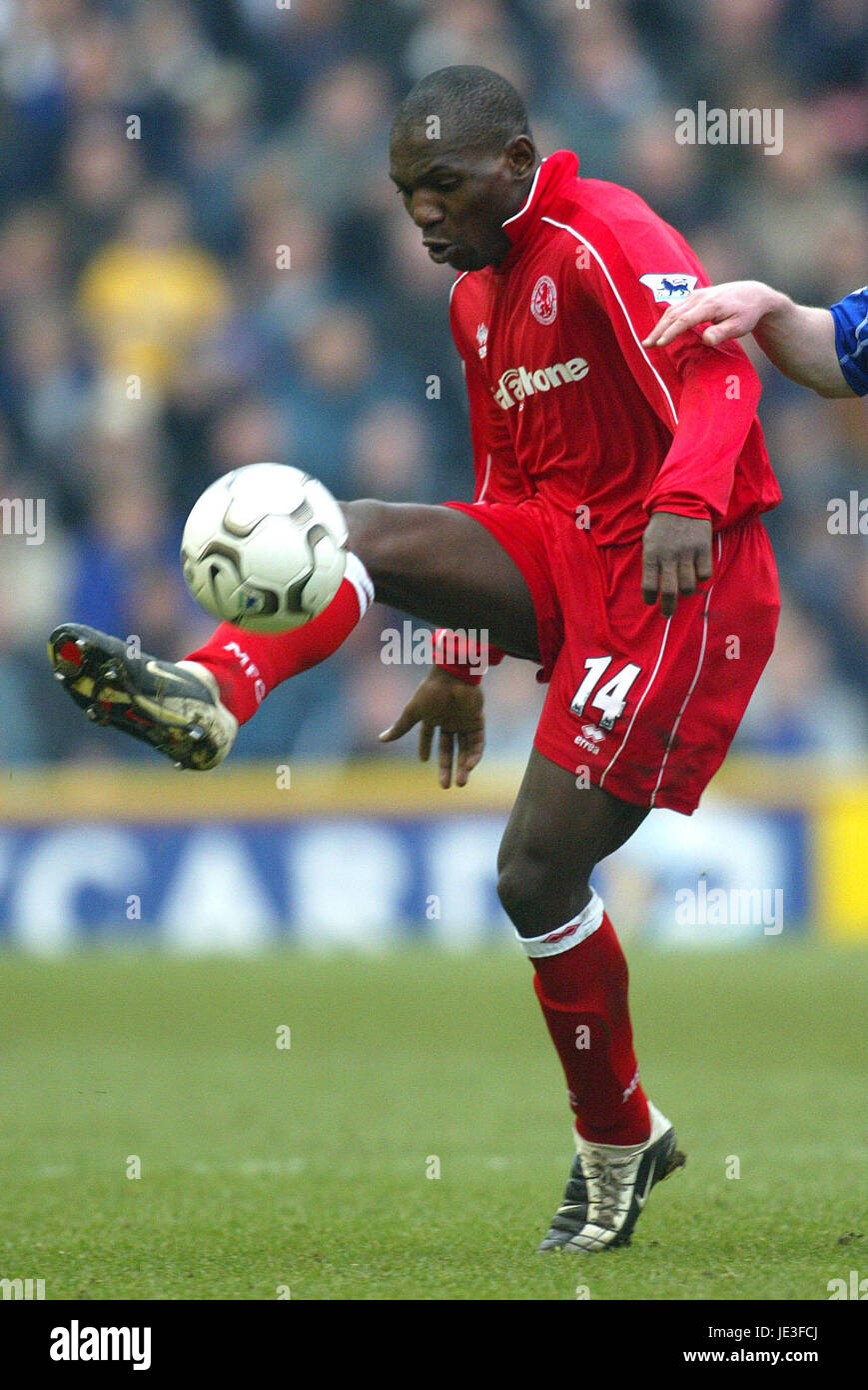GEREMI MIDDLESBROUGH FC RIVERSIDE STADIUM MIDDLESBROUGH ENGLAND 01 ...
