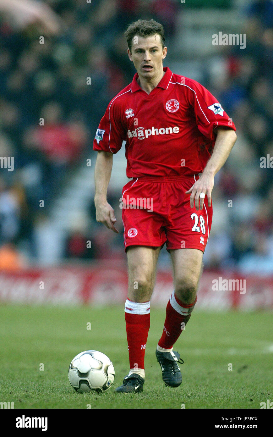 COLIN COOPER MIDDLESBROUGH FC RIVERSIDE STADIUM MIDDLESBROUGH ENGLAND ...