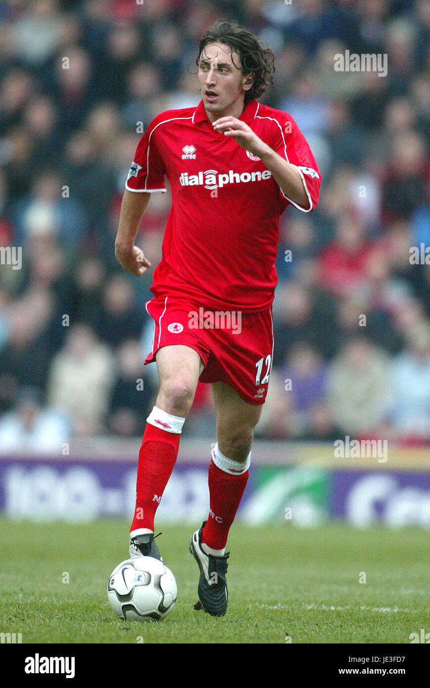 JONATHAN GREENING MIDDLESBROUGH FC RIVERSIDE STADIUM MIDDLESBROUGH ...