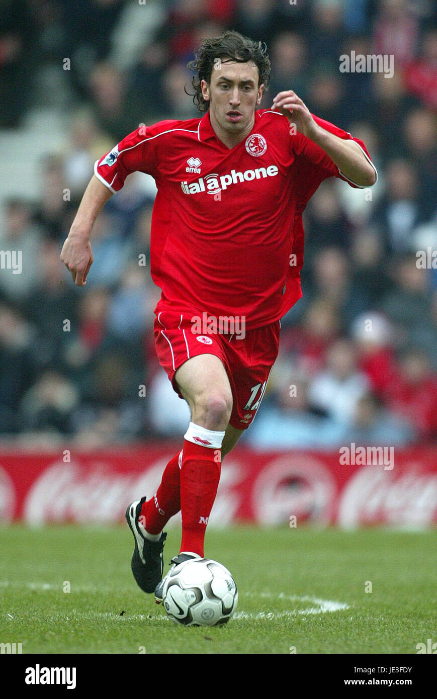 JONATHAN GREENING MIDDLESBROUGH FC RIVERSIDE STADIUM MIDDLESBROUGH ...