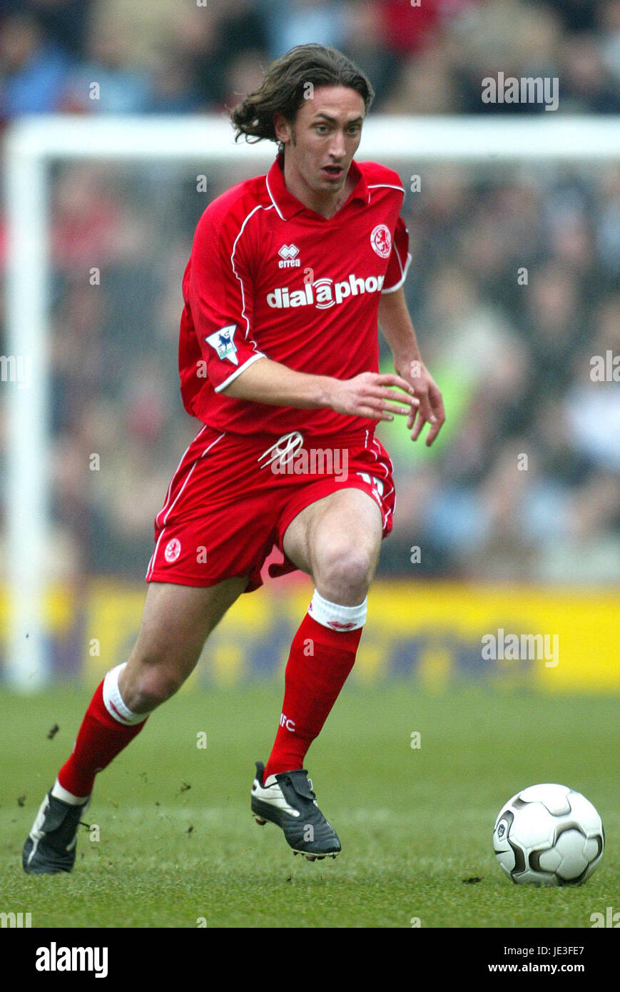 JONATHAN GREENING MIDDLESBROUGH FC RIVERSIDE STADIUM MIDDLESBROUGH ...