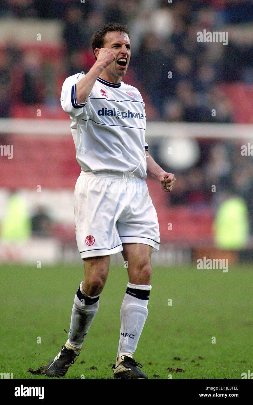 GARETH SOUTHGATE MIDDLESBROUGH FC STADIUM OF LIGHT SUNDERLAND ENGLAND ...