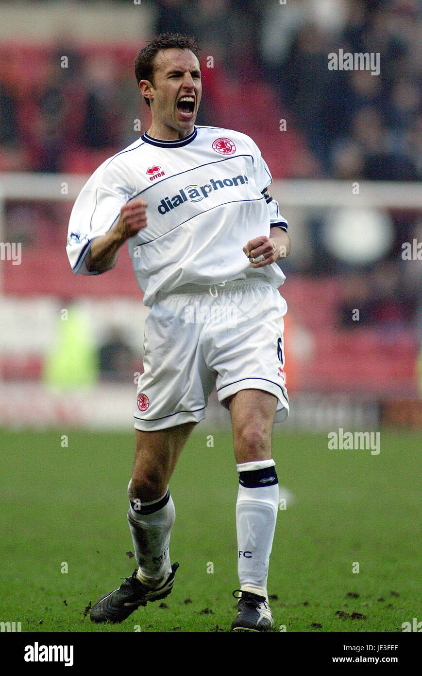 GARETH SOUTHGATE MIDDLESBROUGH FC STADIUM OF LIGHT SUNDERLAND ENGLAND ...