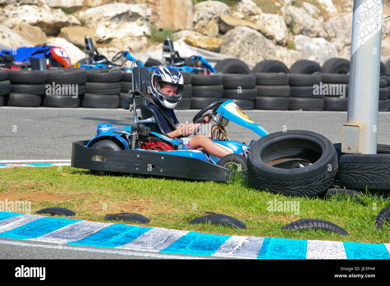 Go karting beach hi-res stock photography and images - Alamy