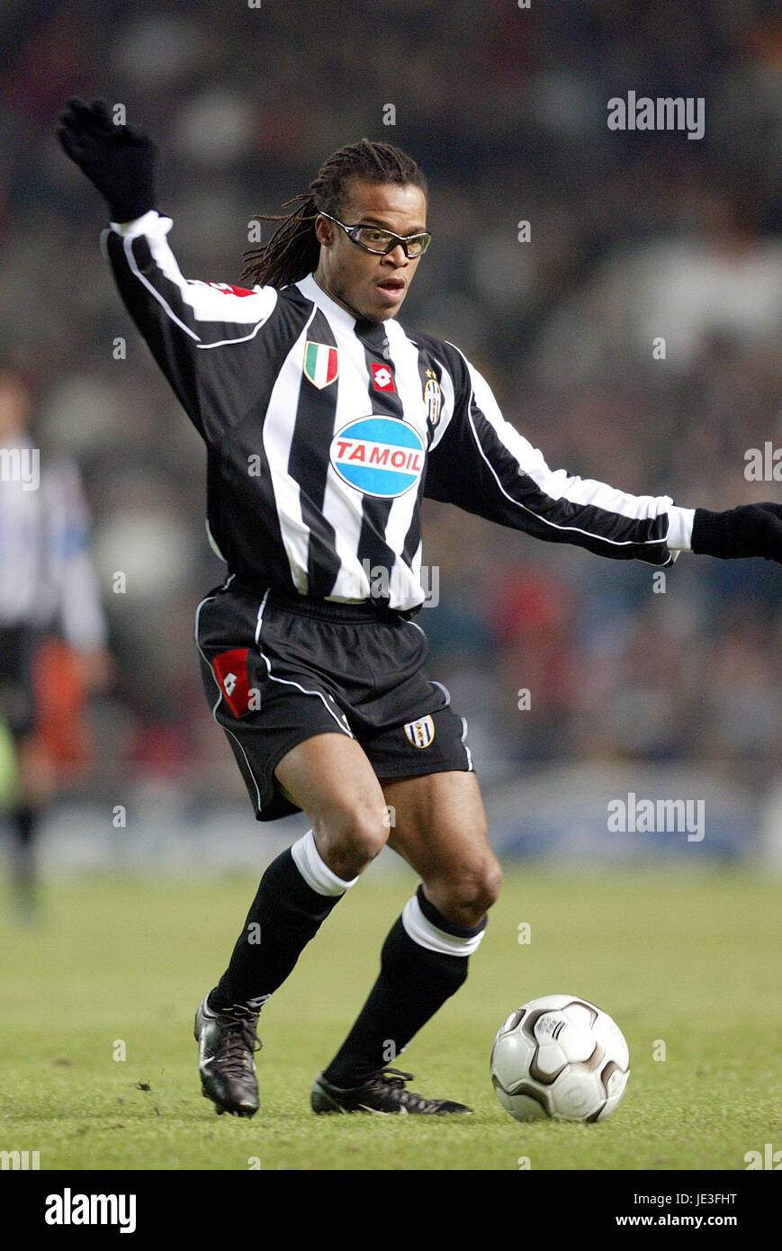 EDGAR DAVIDS JUVENTUS OLD TRAFFORD MANCESTER 19 February 2003 Stock ...
