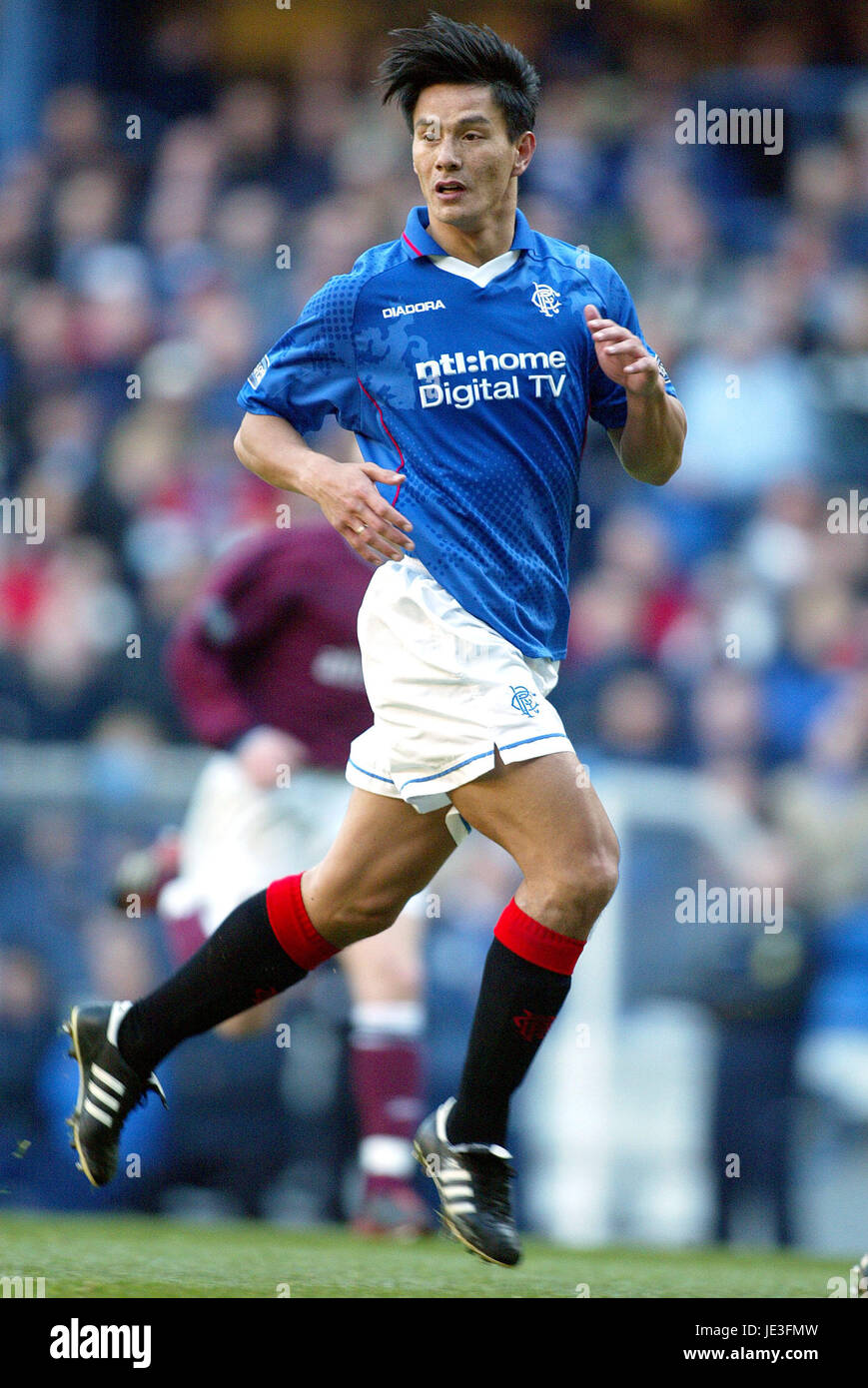 MICHAEL MOLS GLASGOW RANGERS FC IBROX GLASGOW 15 February 2003 Stock ...