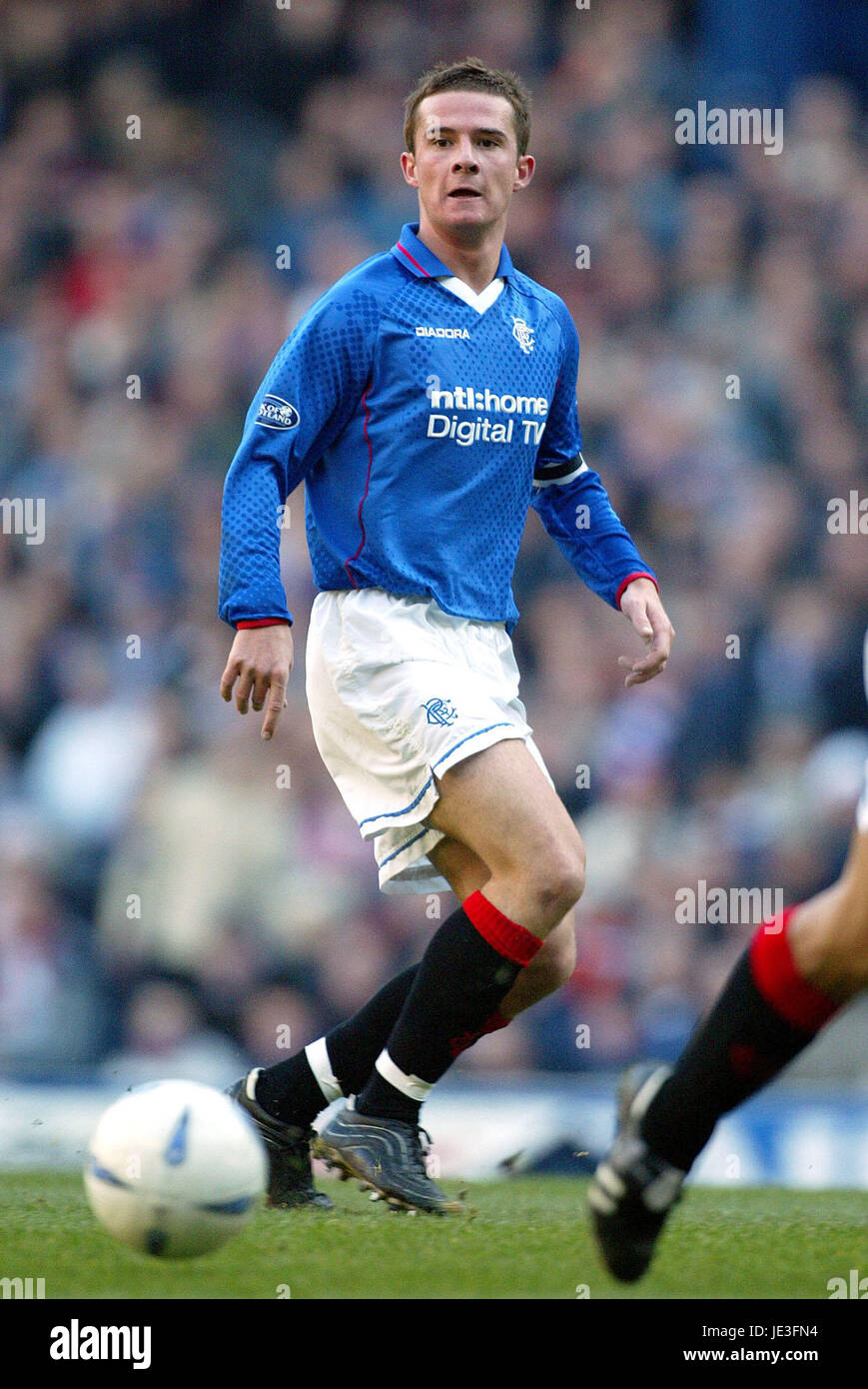 BARRY FERGUSON GLASGOW RANGERS FC IBROX GLASGOW 15 February 2003 Stock ...