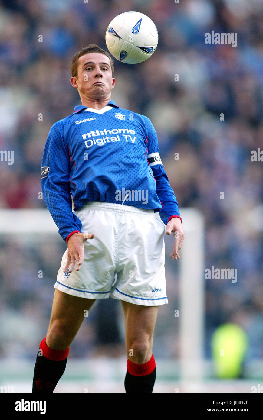 BARRY FERGUSON GLASGOW RANGERS FC IBROX GLASGOW 15 February 2003 Stock ...