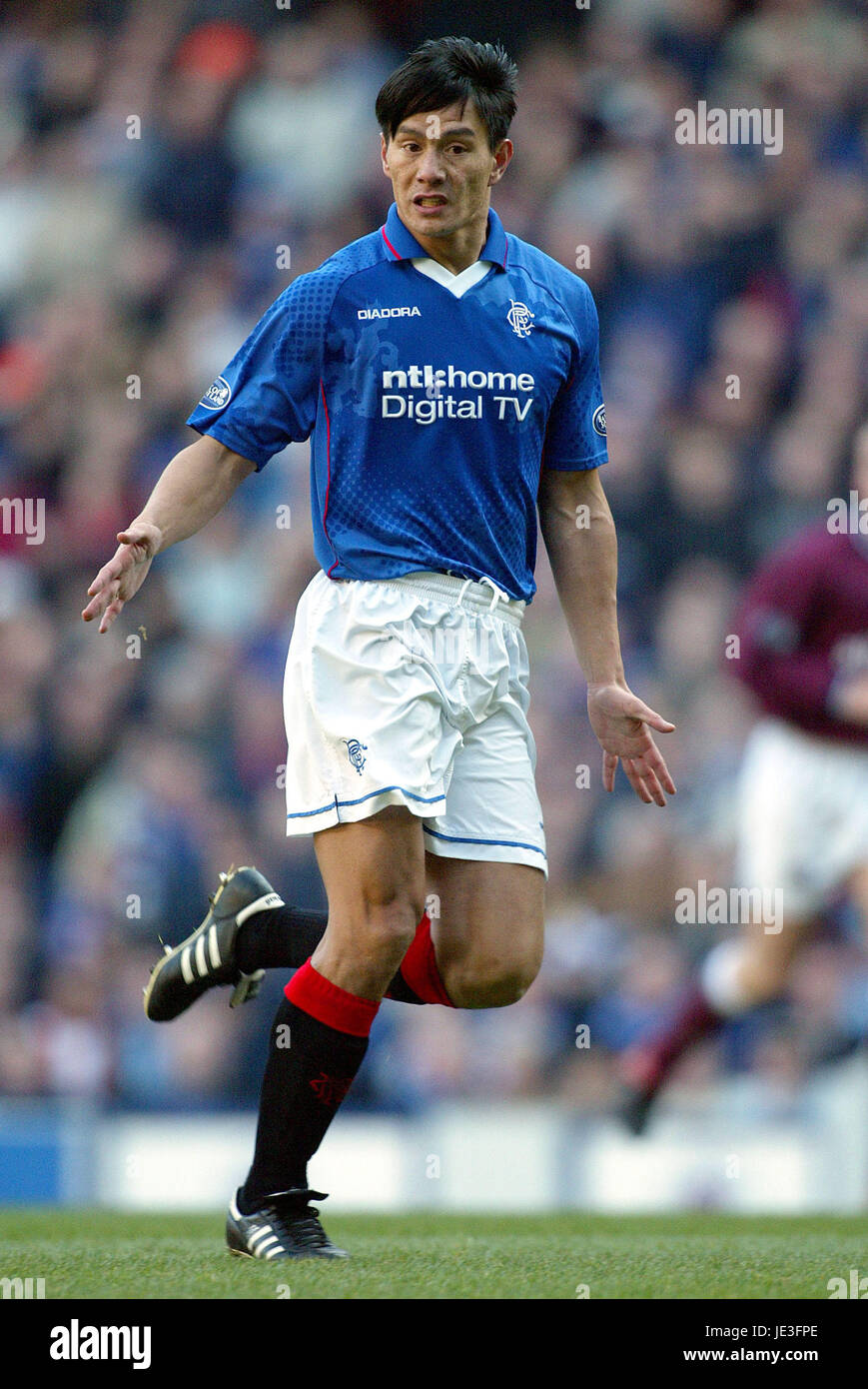 MICHAEL MOLS GLASGOW RANGERS FC IBROX GLASGOW 15 February 2003 Stock ...