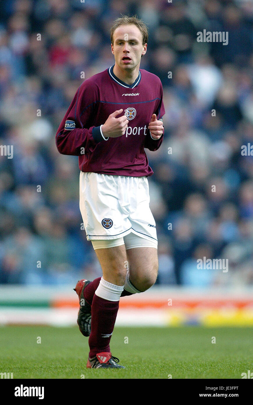 NEIL MACFARLANE HEART OF MIDLOTHIAN FC IBROX GLASGOW 15 February 2003 ...