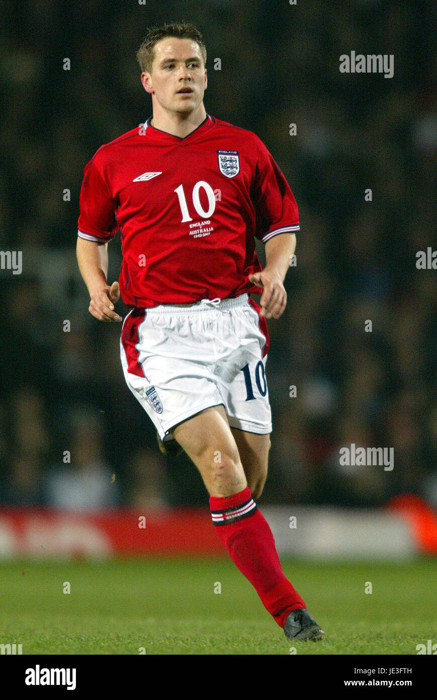 MICHAEL OWEN ENGLAND & LIVERPOOL FC UPTON PARK LONDON ENGLAND 12 ...