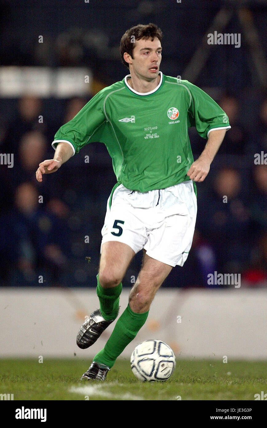 GARY BREEN REP OF IRELAND & WEST HAM UTD HAMPDEN PARK GLASGOW 12 ...