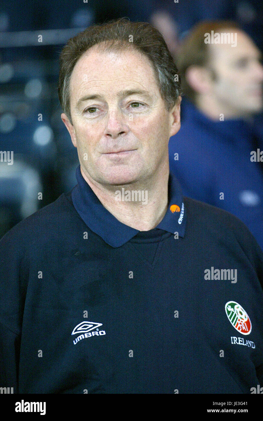 BRIAN KERR REP OF IRELAND MANAGER HAMPDEN PARK GLASGOW 12 February 2003 ...