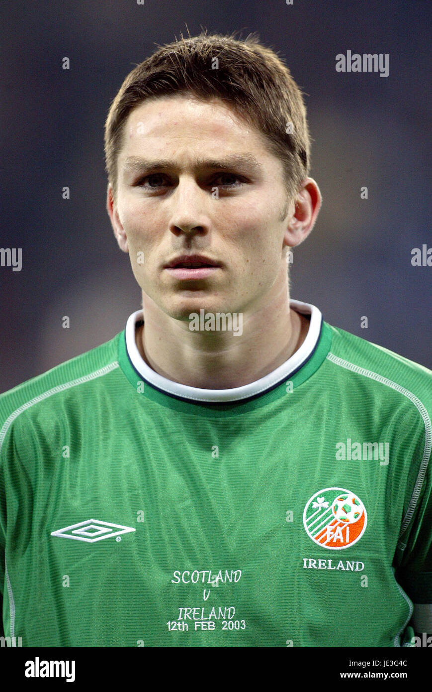 MATT HOLLAND REPUBLIC OF IRELAND & IPSWICH HAMPDEN PARK GLASGOW 12 ...