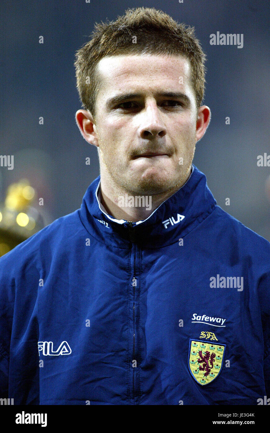 BARRY FERGUSON SCOTLAND & GLASGOW RANGERS FC HAMPDEN PARK GLASGOW 12 ...