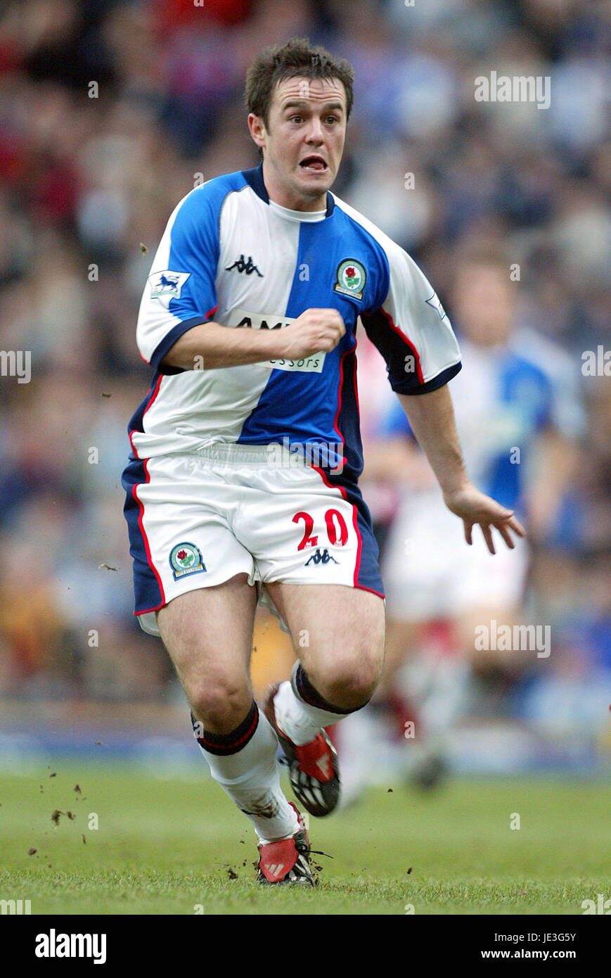 DAVID THOMPSON BLACKBURN ROVERS FC EWOOD PARK BLACKBURN 08 February ...