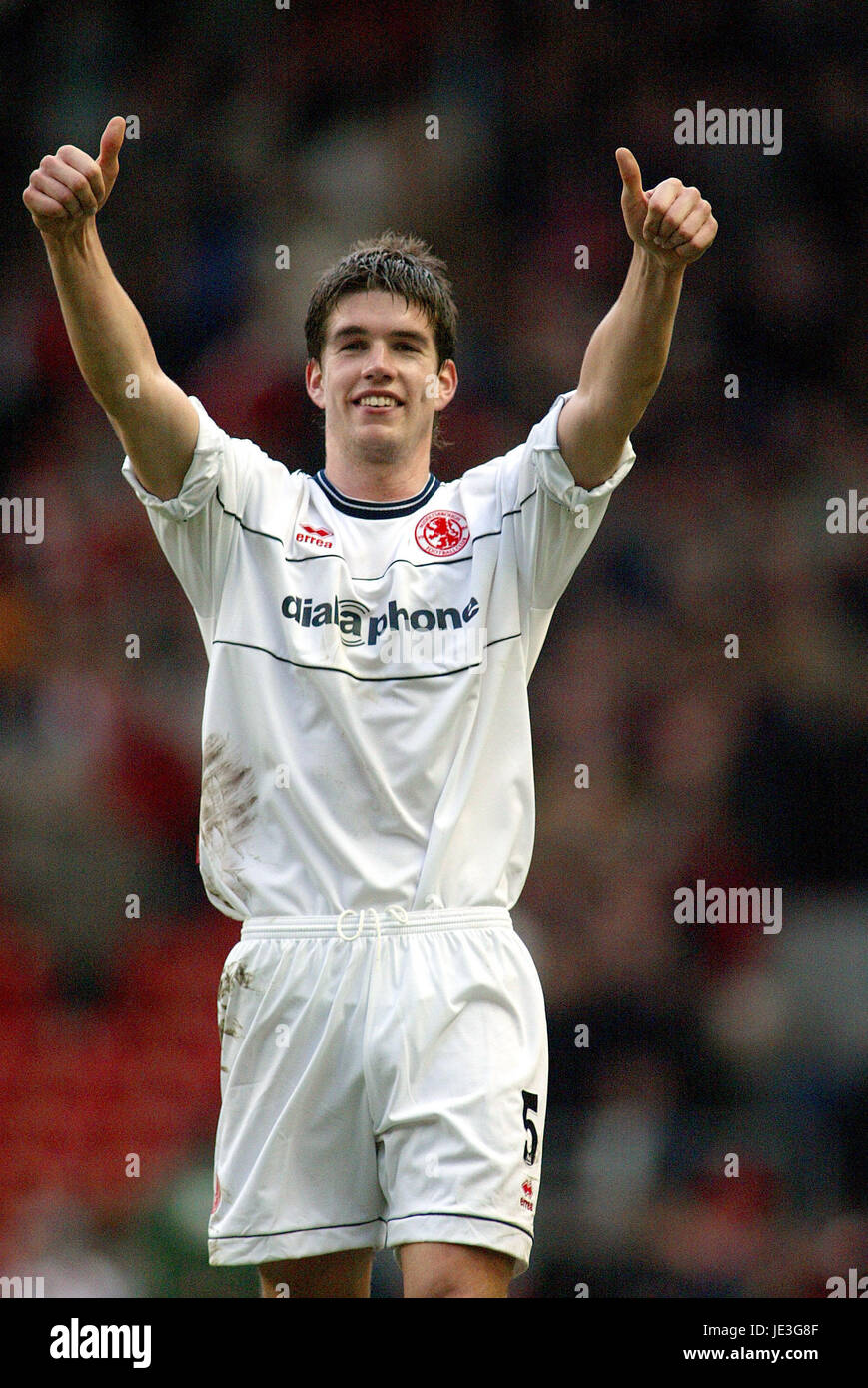 CHRIS RIGGOTT MIDDLESBROUGH FC ANFIELD LIVERPOOL ENGLAND 08 February ...