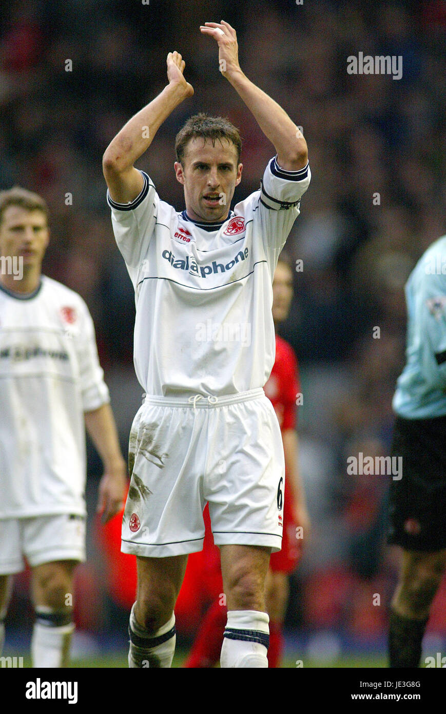 GARETH SOUTHGATE MIDDLESBROUGH FC ANFIELD LIVERPOOL ENGLAND 08 February ...