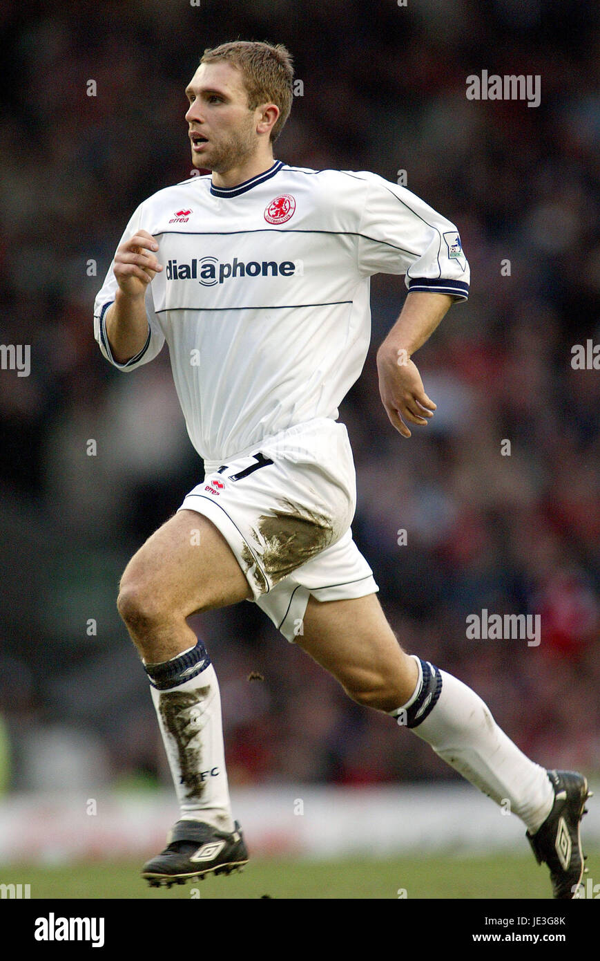JOHN EUSTACE MIDDLESBROUGH FC ANFIELD LIVERPOOL ENGLAND 08 February ...