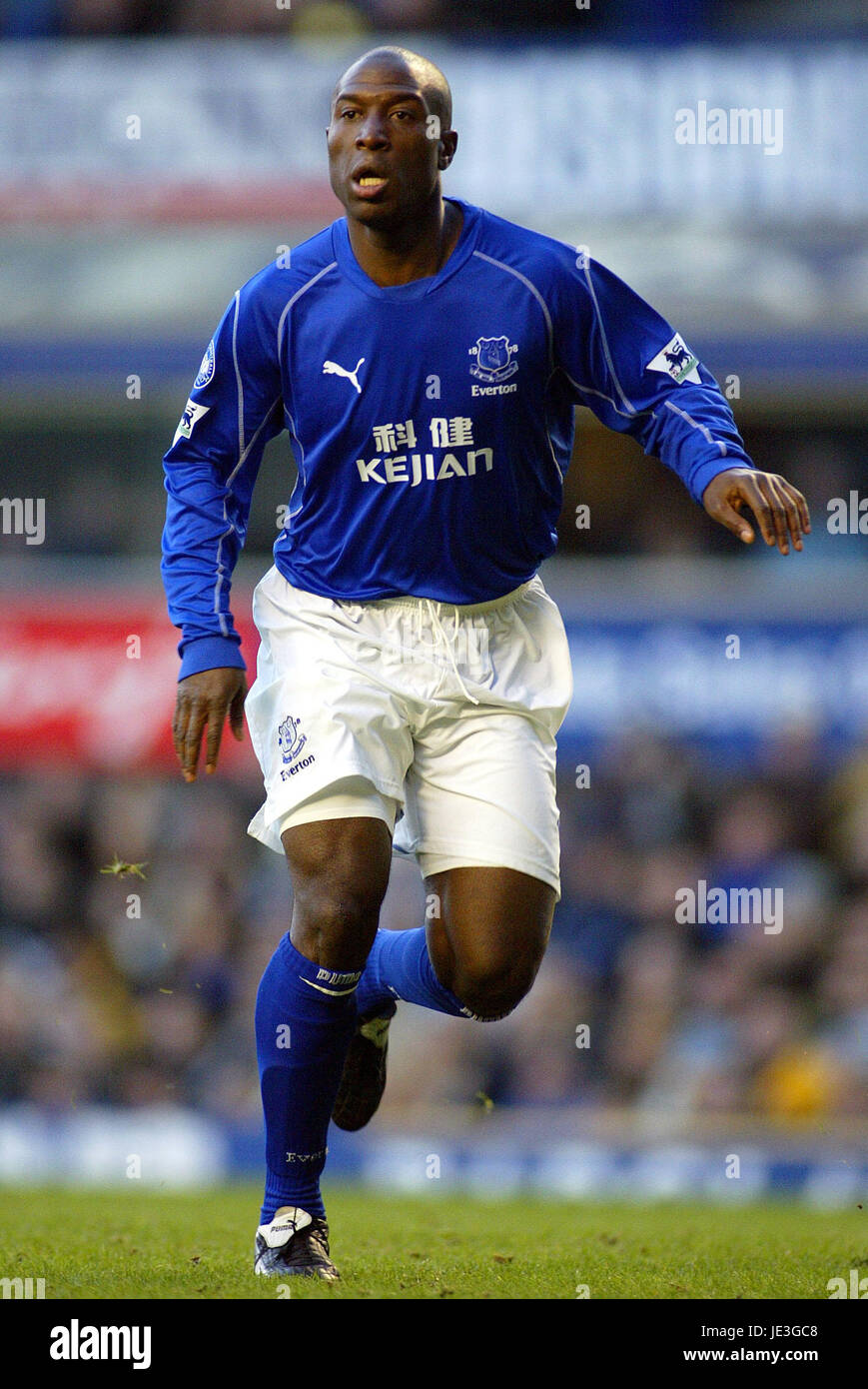 KEVIN CAMPBELL EVERTON FC GOODISON PARK LIVERPOOL 01 February 2003 ...