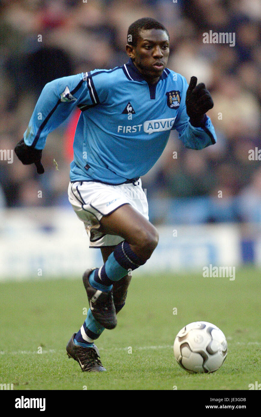 SHAUN WRIGHT-PHILLIPS MANCHESTER CITY MAINE ROAD MANCHESTER ENGLAND 01 ...