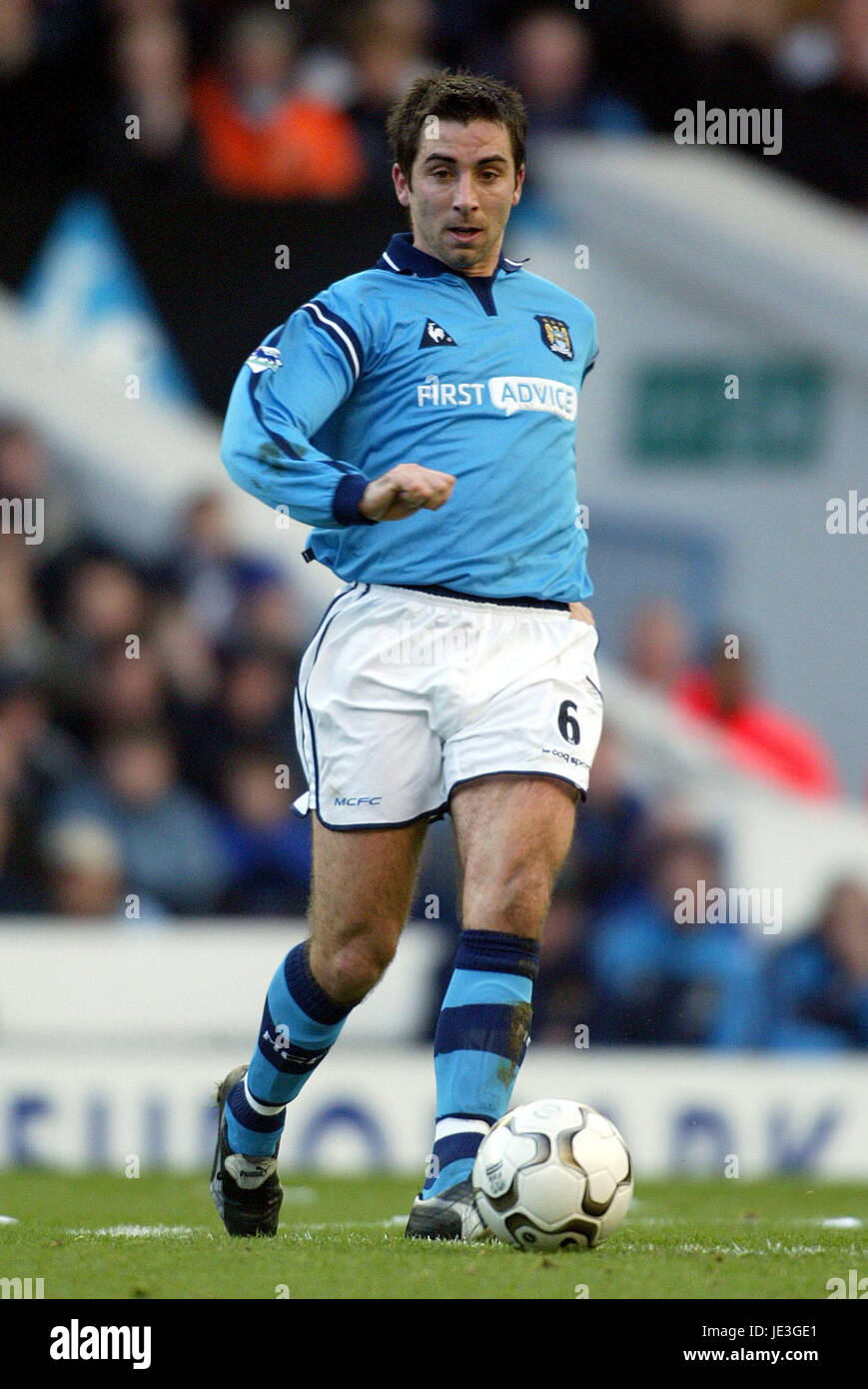 KEVIN HORLOCK MANCHESTER CITY FC MAINE ROAD MANCHESTER ENGLAND 01 ...
