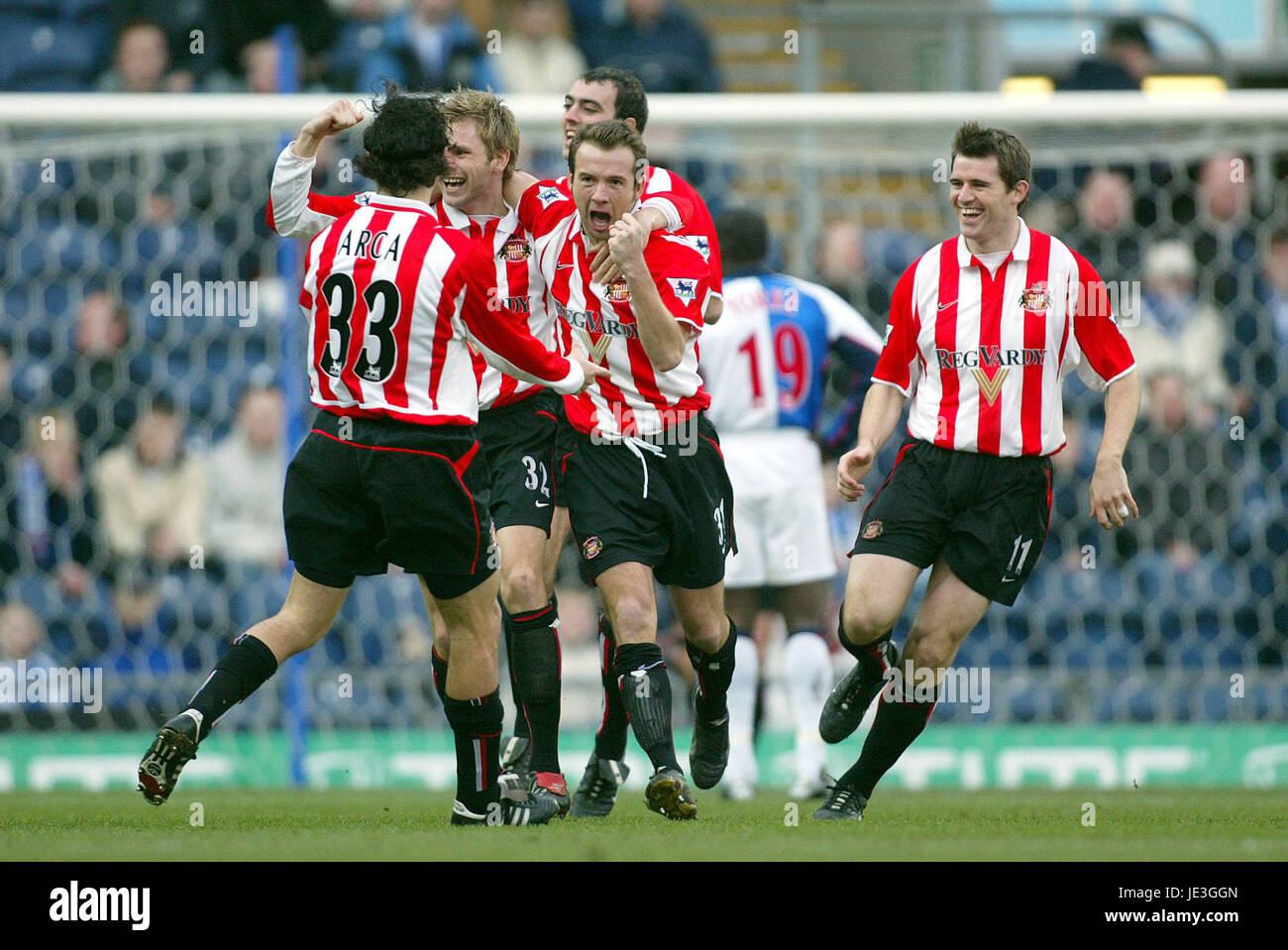 MARCUS STEWART PROCTOR & ARCA BLACKBURN ROVERS V SUNDERLAND EWOOD PARK ...