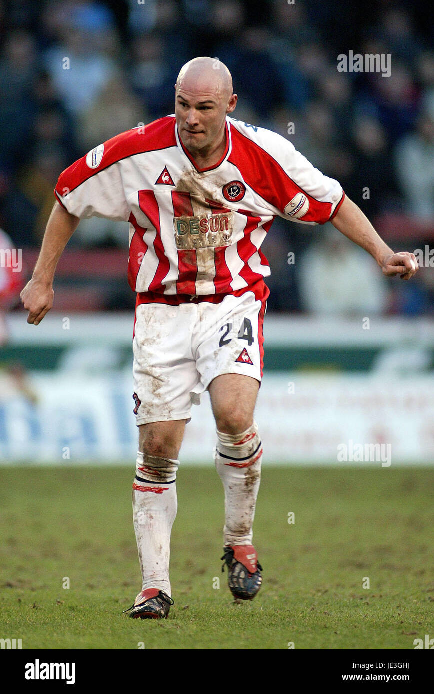 TOMMY MOONEY SHEFFIELD UNITED FC BRAMALL LANE SHEFFIELD ENGLAND 25 ...