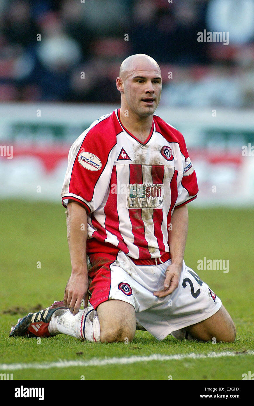 TOMMY MOONEY SHEFFIELD UNITED FC BRAMALL LANE SHEFFIELD ENGLAND 25 ...