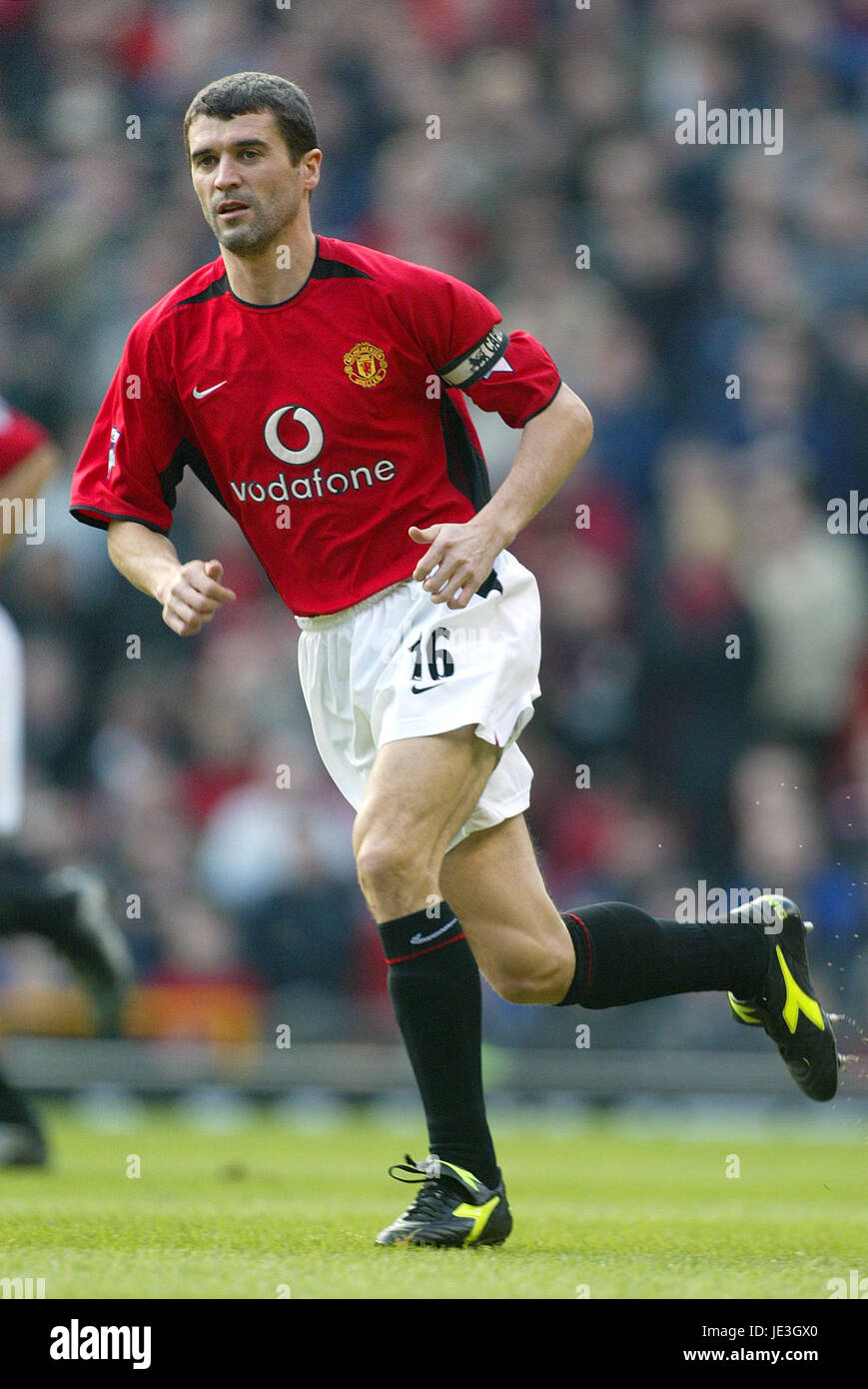 Old trafford roy keane hi-res stock photography and images - Alamy