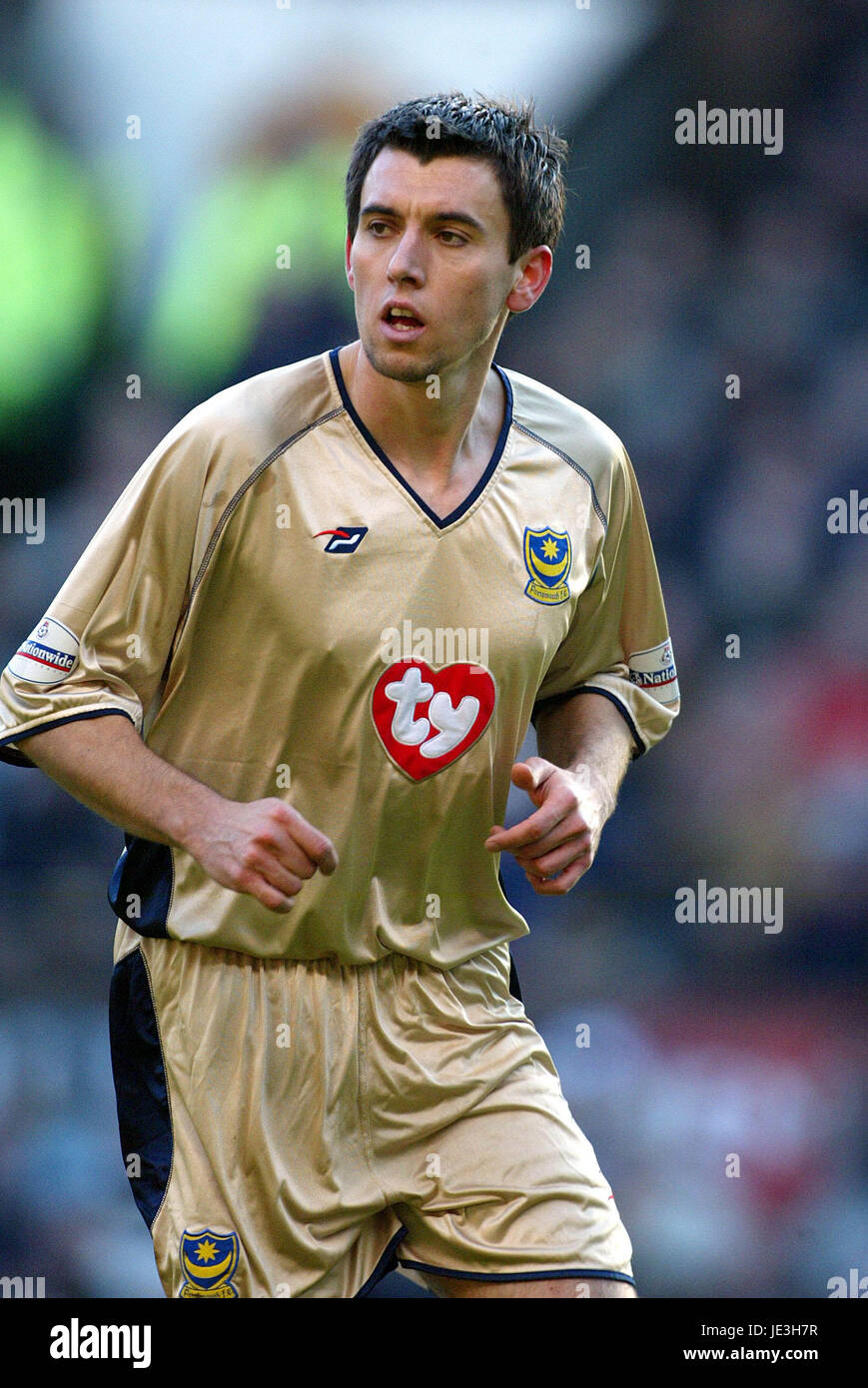 SVETOSLAV TODOROV PORTSMOUTH FC OLD TRAFFORD MANCESTER 04 January 2003 ...