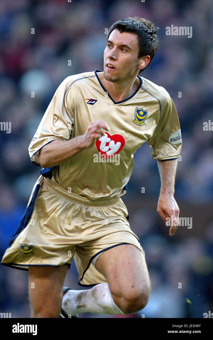 SVETOSLAV TODOROV PORTSMOUTH FC OLD TRAFFORD MANCESTER 04 January 2003 ...