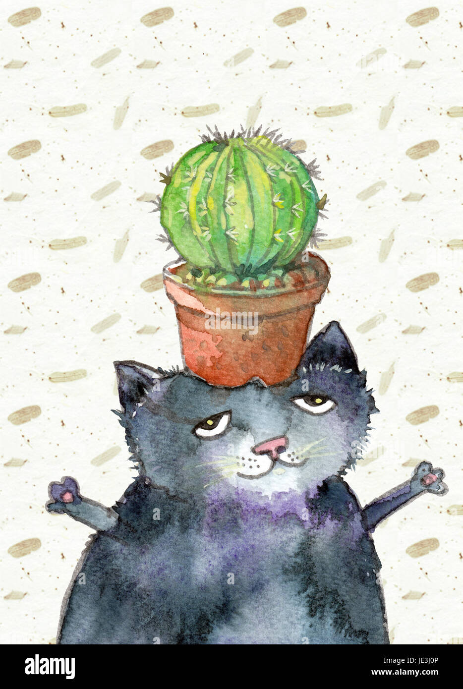 Whimsical cactus hi-res stock photography and images - Alamy