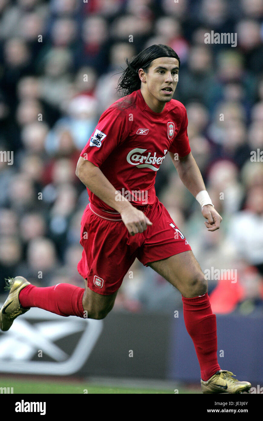 MILAN BAROS LIVERPOOL FC ANFIELD LIVERPOOL ENGLAND 19 December 2004 ...