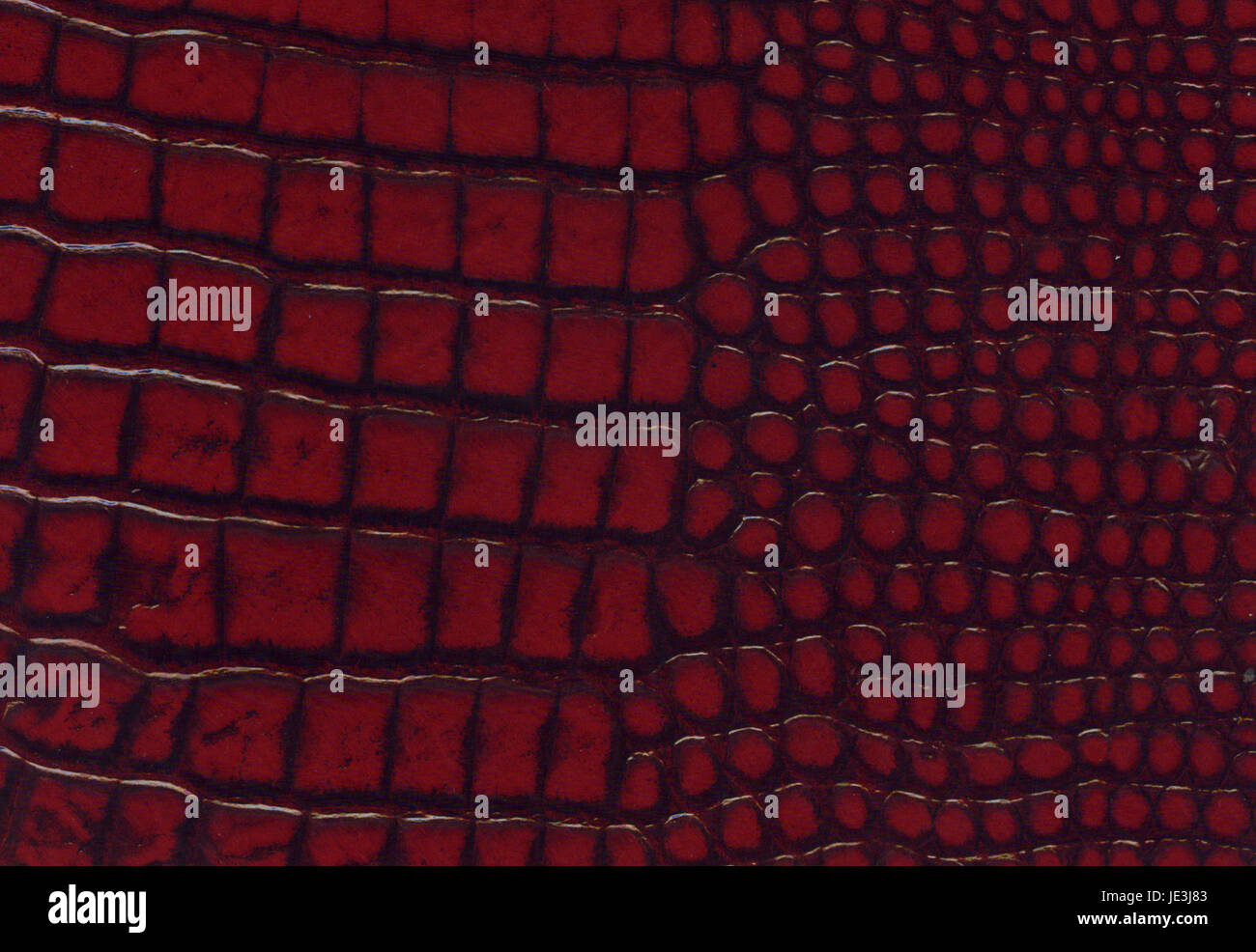 crocodile red leather texture Stock Photo - Alamy