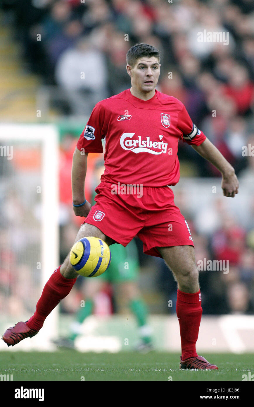 STEVEN GERRARD, LIVERPOOL FC, LIVERPOOL V NEWCASTLE UTD, 2004 Stock ...